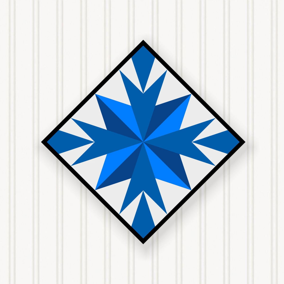 BARN QUILT Block,, 7 Beautiful Sizes, Wall Art Decor, Barn Quilt Sign ...