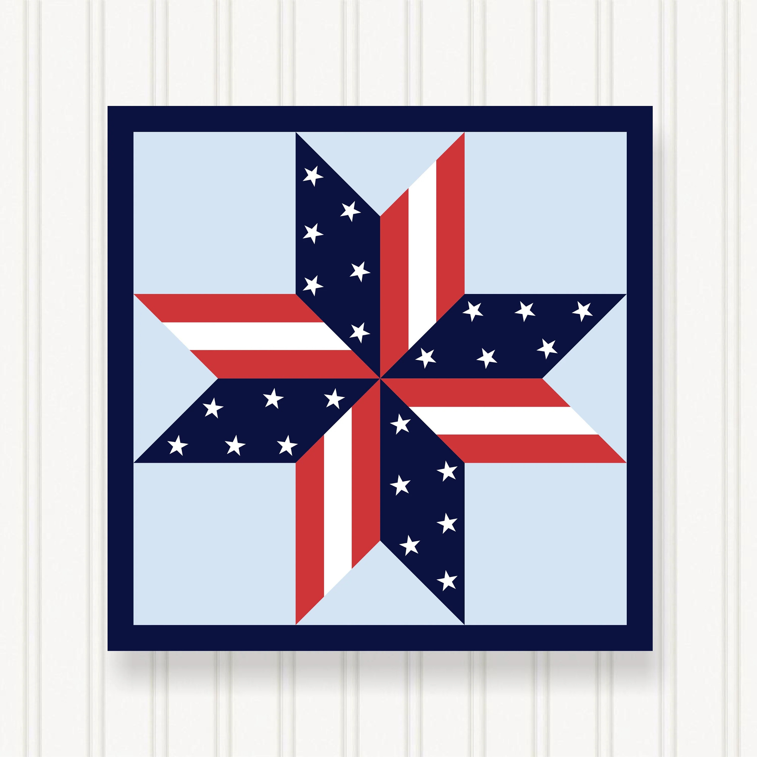 BARN QUILT Outdoor Square Block | 7 Sizes | Outside Pattern | Wall Art ...