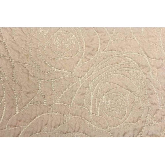 BARNES Jacquard Quilted Look Fabric, 60 Inch. in Width, Blush / Cut by ...