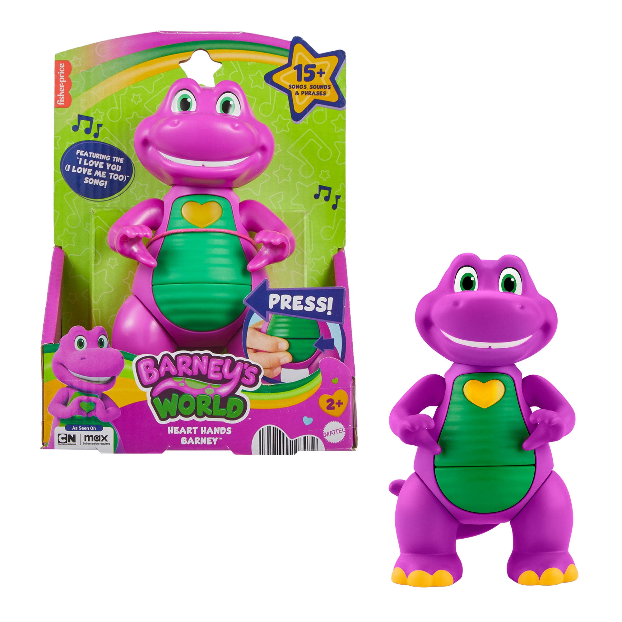 Customer reviews for Fisher-Price Barney's World Heart Hands Barney Toy ...