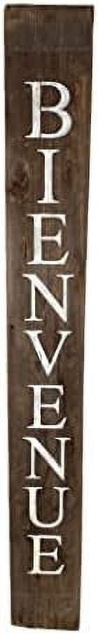 BARNWOODUSA French Wooden Welcome Sign for Front Door (5 Ft) – 9” Wide ...
