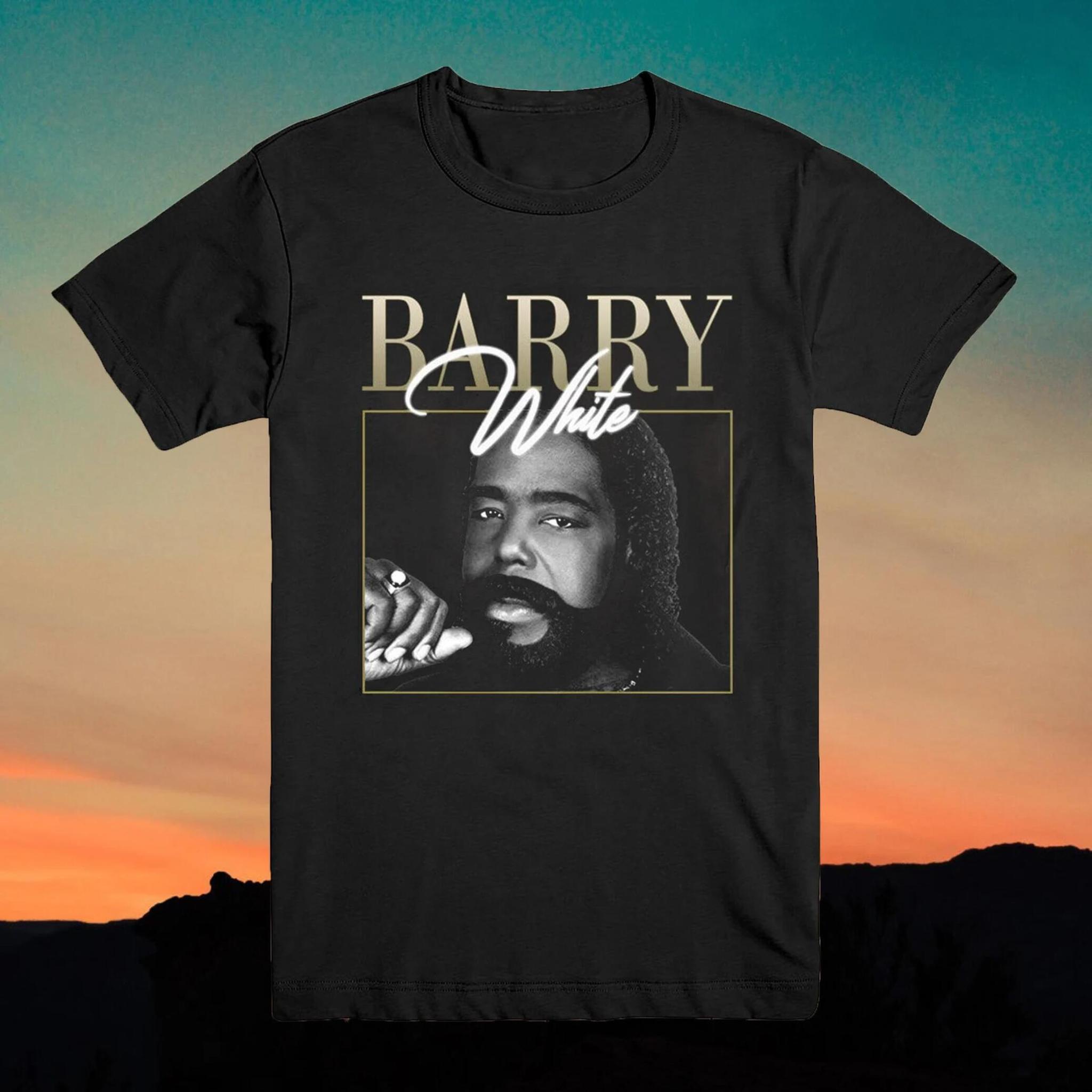 BARRY White Shirt Vintage Style Tee Shirt - Walmart.com