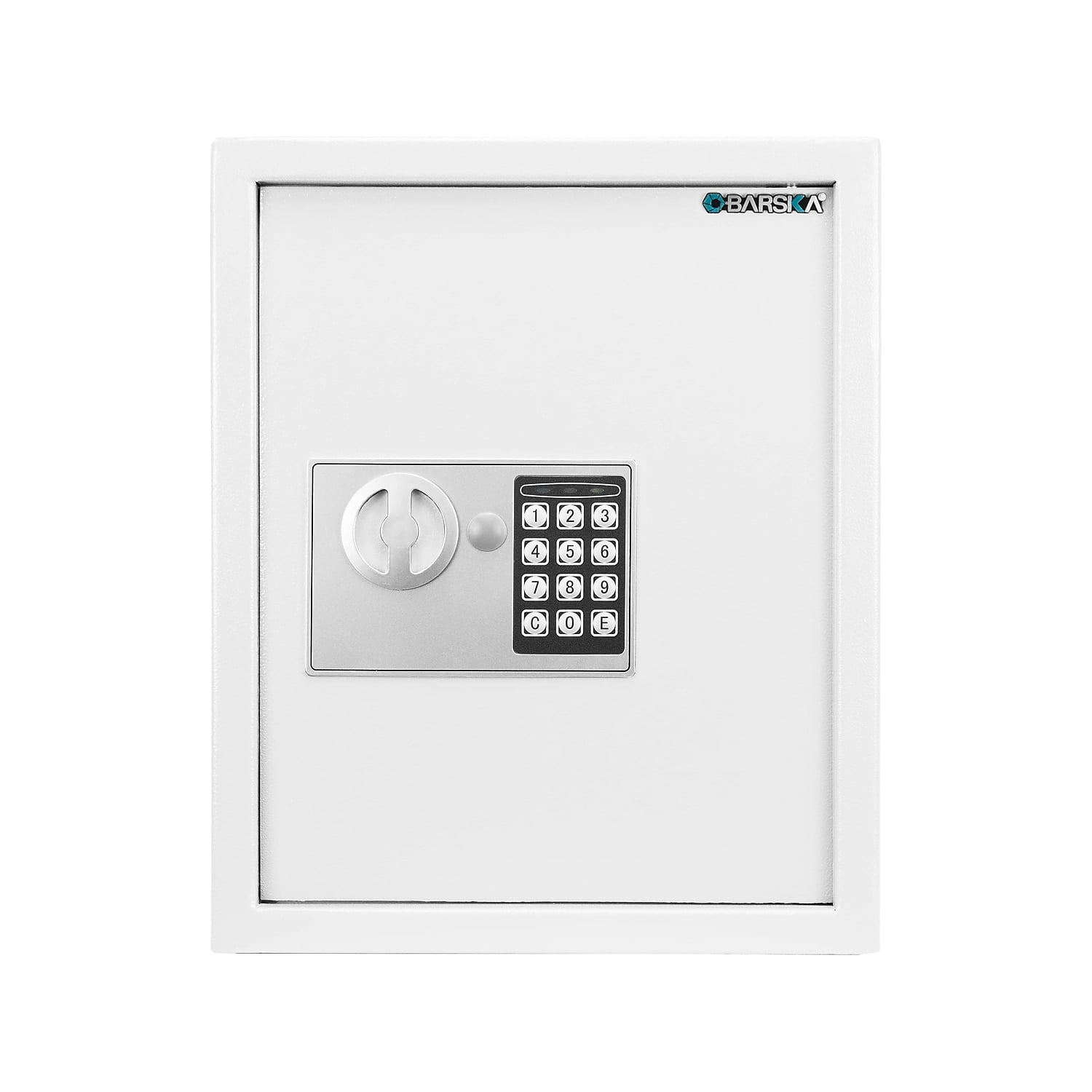 Barska 40-Key Digital Keypad Wall Safe White (AX13964) - Walmart.com