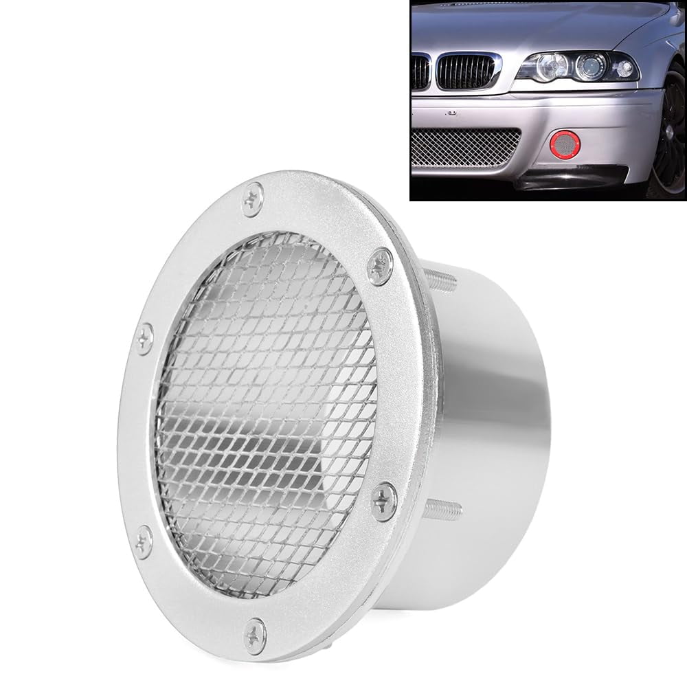 BARTOO Bumper Intake Air Duct Vent Car Mesh Grille Inlet Cover, Racing ...