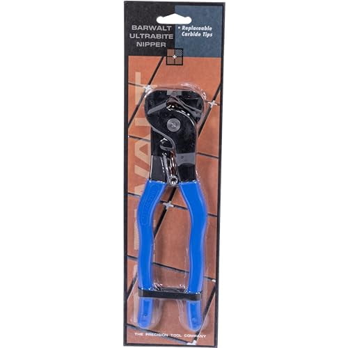 BARWALT Ultrabite Tile Nippers, Cut Porcelain Like Butter, Cushioned ...