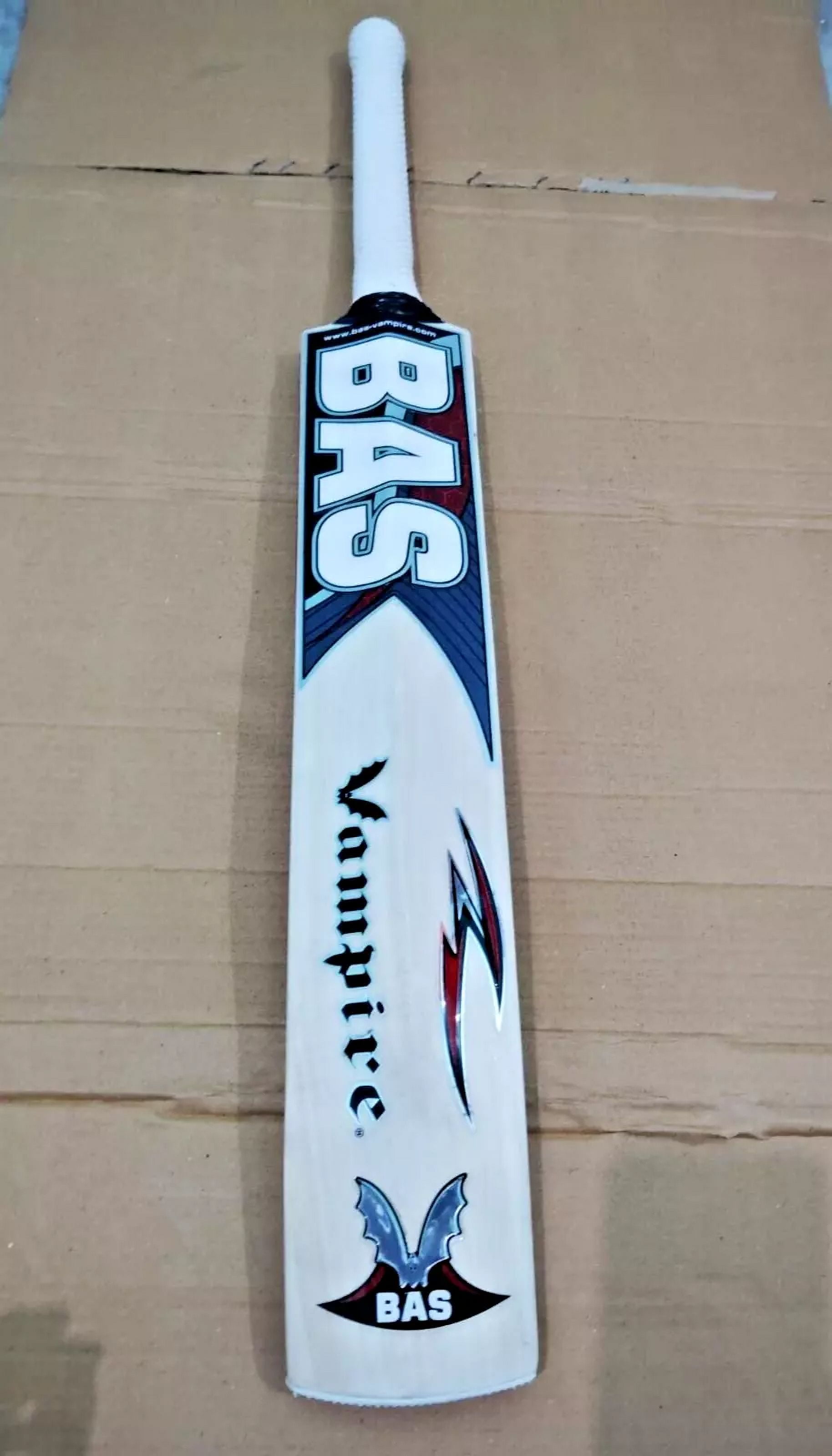 BAS Vampire Player Edition English Willow Cricket Bat - Professionally ...