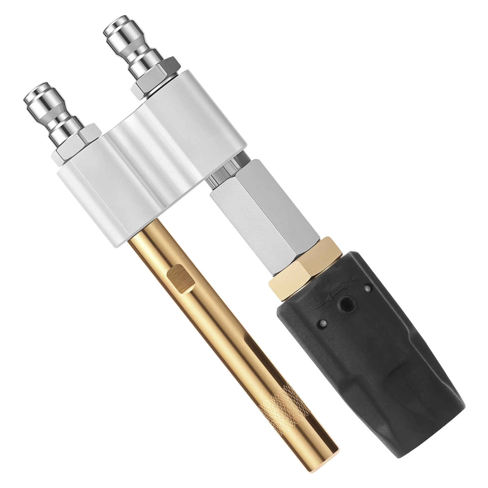 BASCET 2 in 1 Downstream Soft Wash Nozzle Adjustable Spray Pattern Long ...