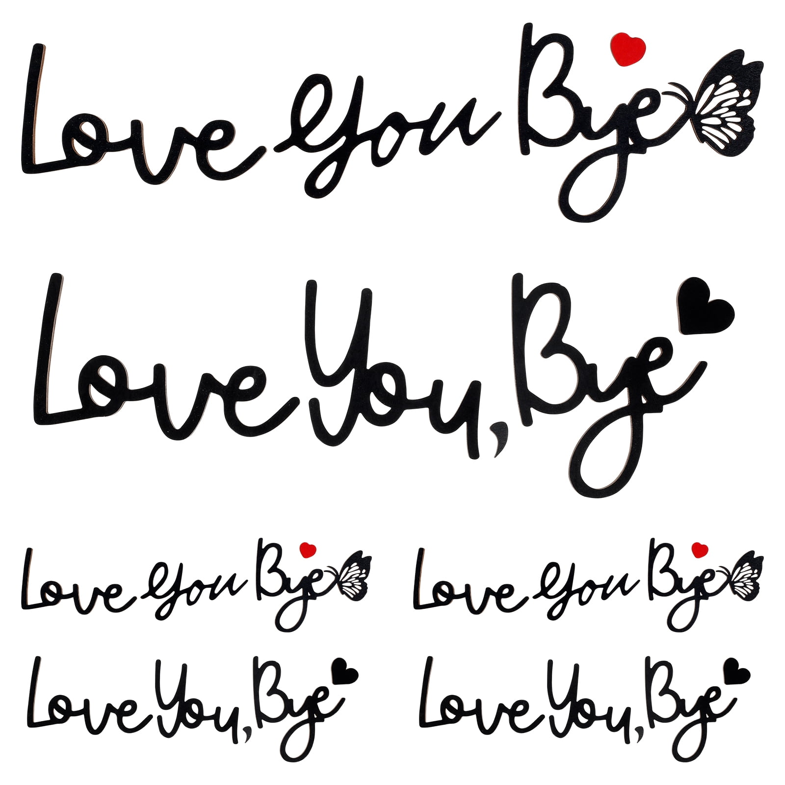 BASCET Assorted Style Above Door Letter Sign Versatile Decorative Door ...