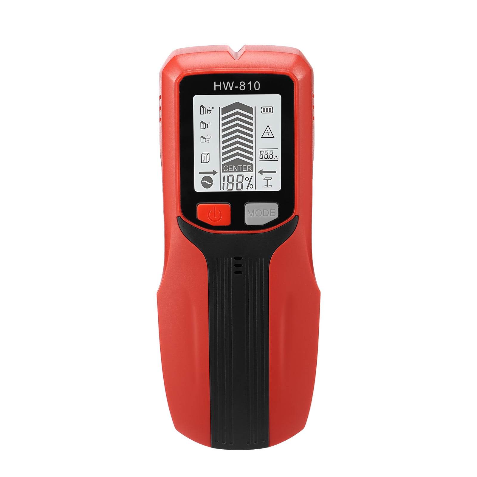 BASCET Plastic 6 in 1 Stud Finder Accurate Detection Wall Scanner ...