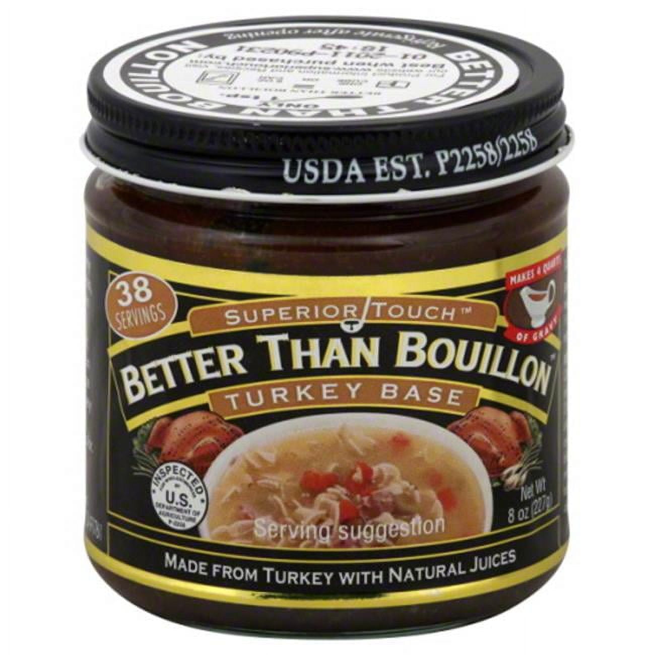 BASE BOUILLON TURKEY-8 OZ -Pack of 6 - Walmart.com