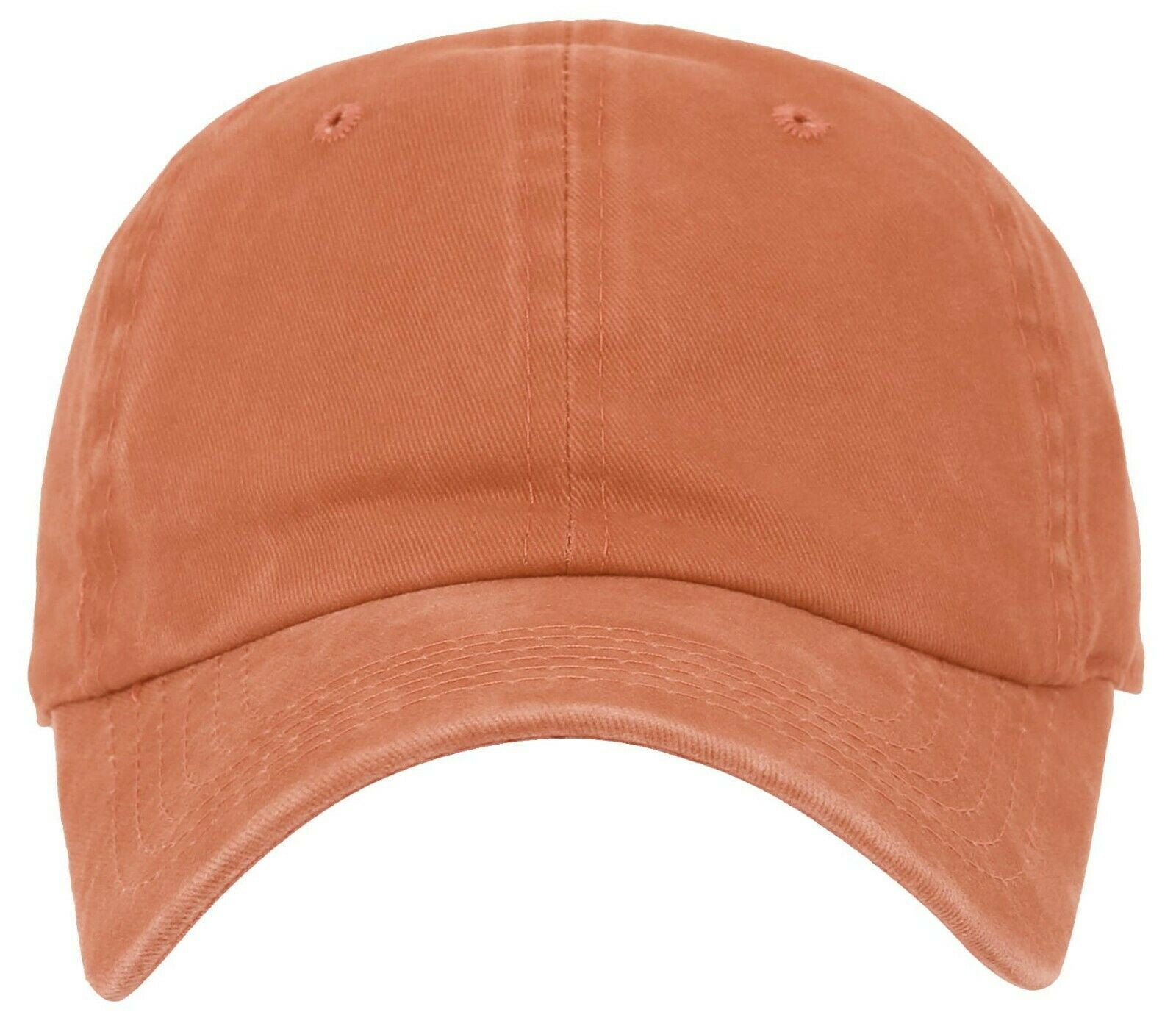 BASEBALL CAP Plain Dad Hat Low Profile Vintage Washed Pigment ...