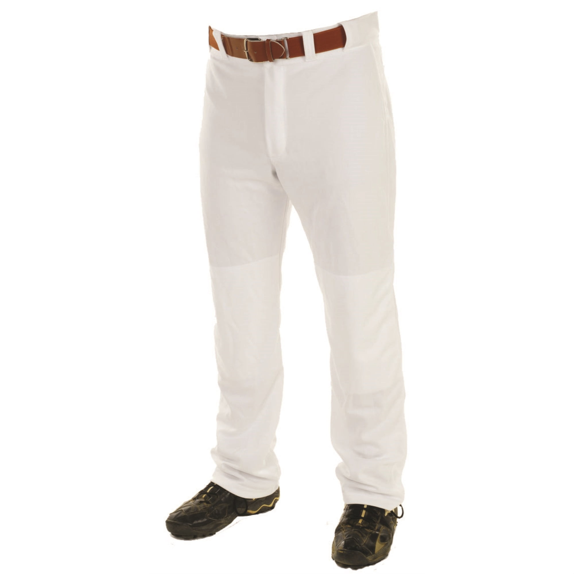 Martin Sports Adult Open Hem Bottom Baggy Baseball Pant, White, 2XLarge ...