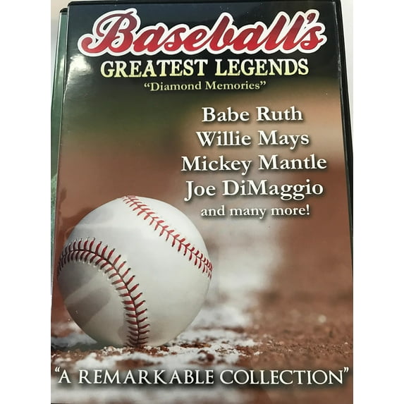 BASEBALLS GREATEST LEGENDS DIAMOND MEMORIES DVD NEW - Walmart.com