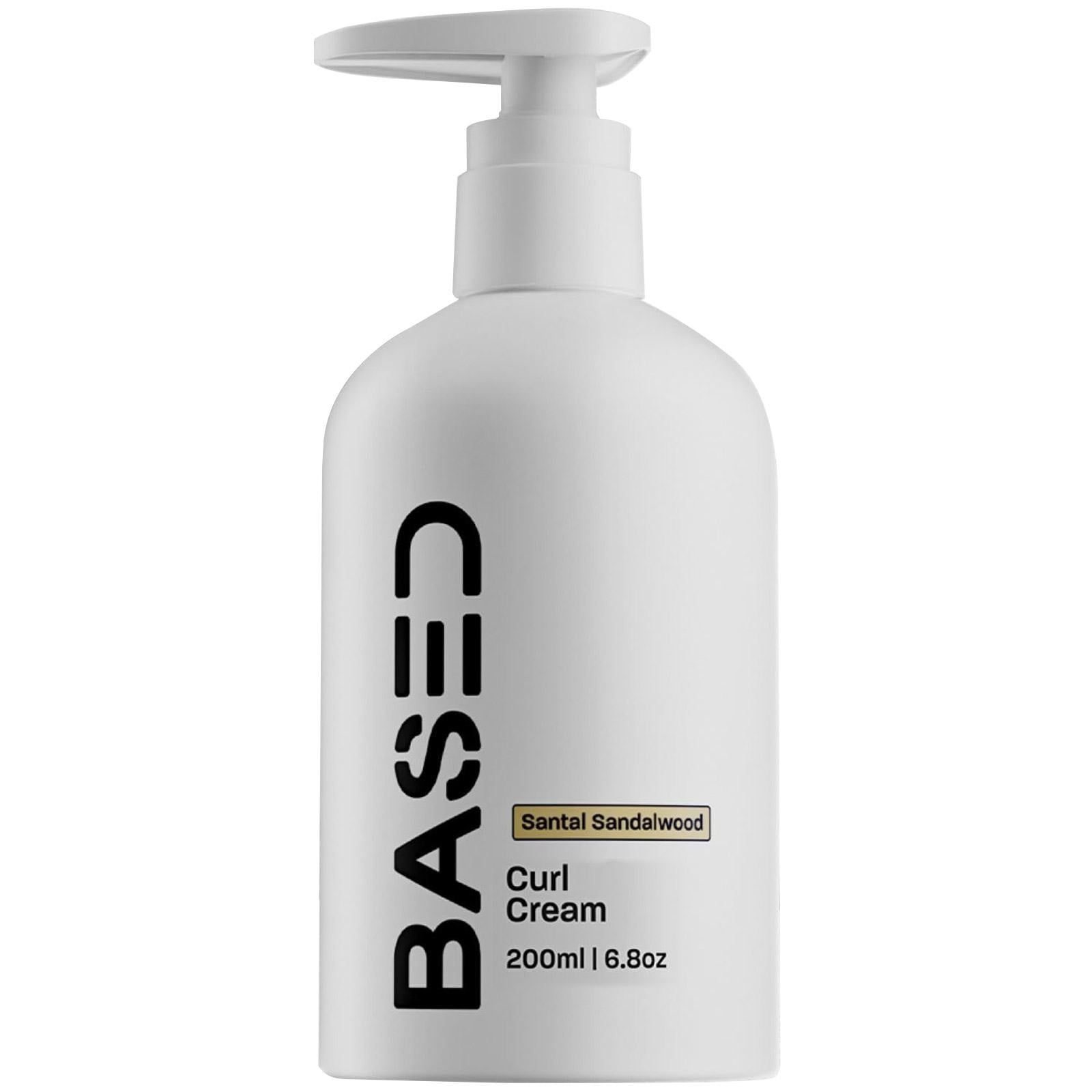 BASED BODYWORKS Defining Cream | Medium Hold for Curls & Waves ...