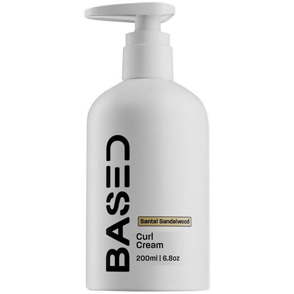 BASED BODYWORKS Defining Cream | Medium Hold for Curls & Waves ...