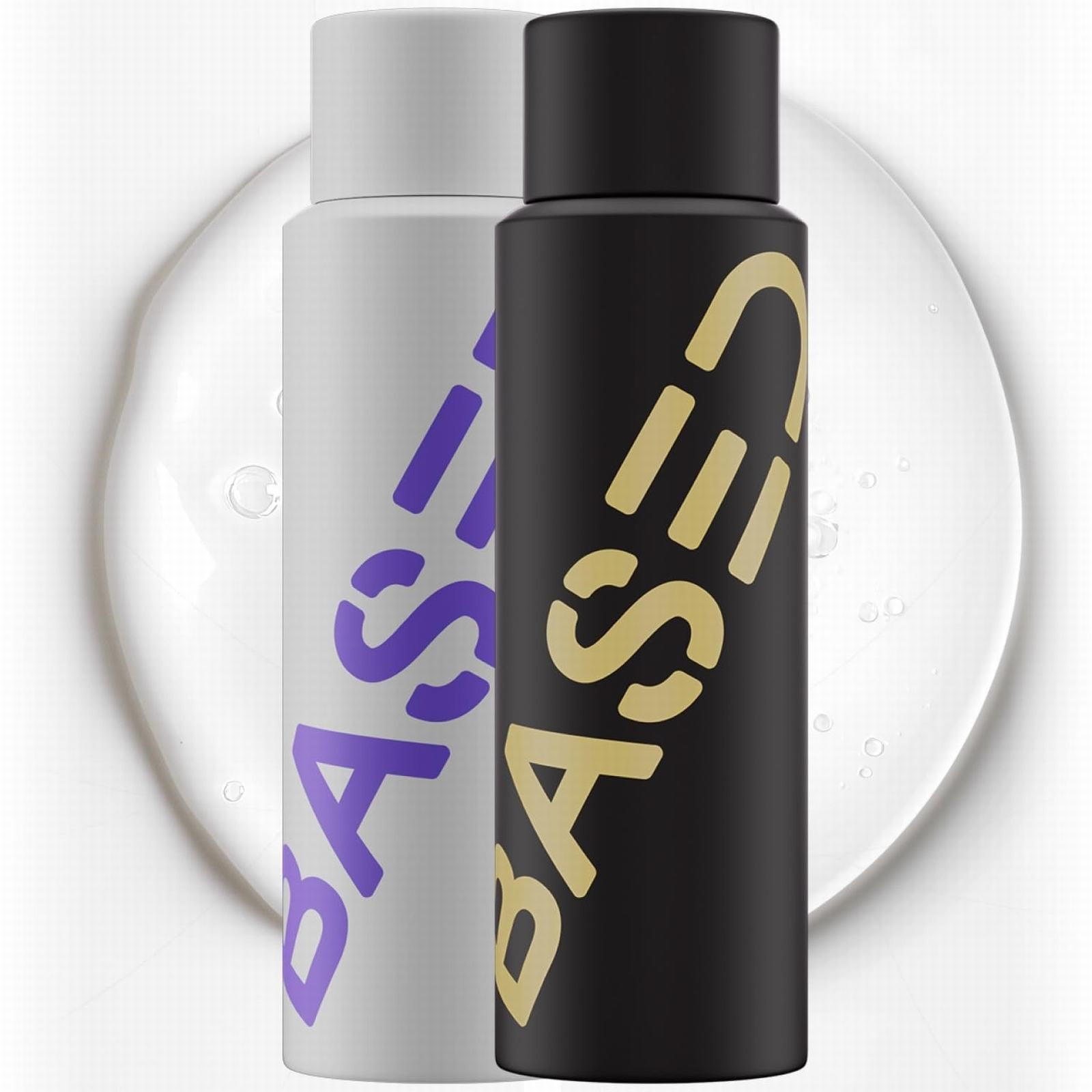 BASED Cooling Mint & Hydrating Hair Bundle for Men | 3-Piece Set with Shampoo, Conditioner by ...