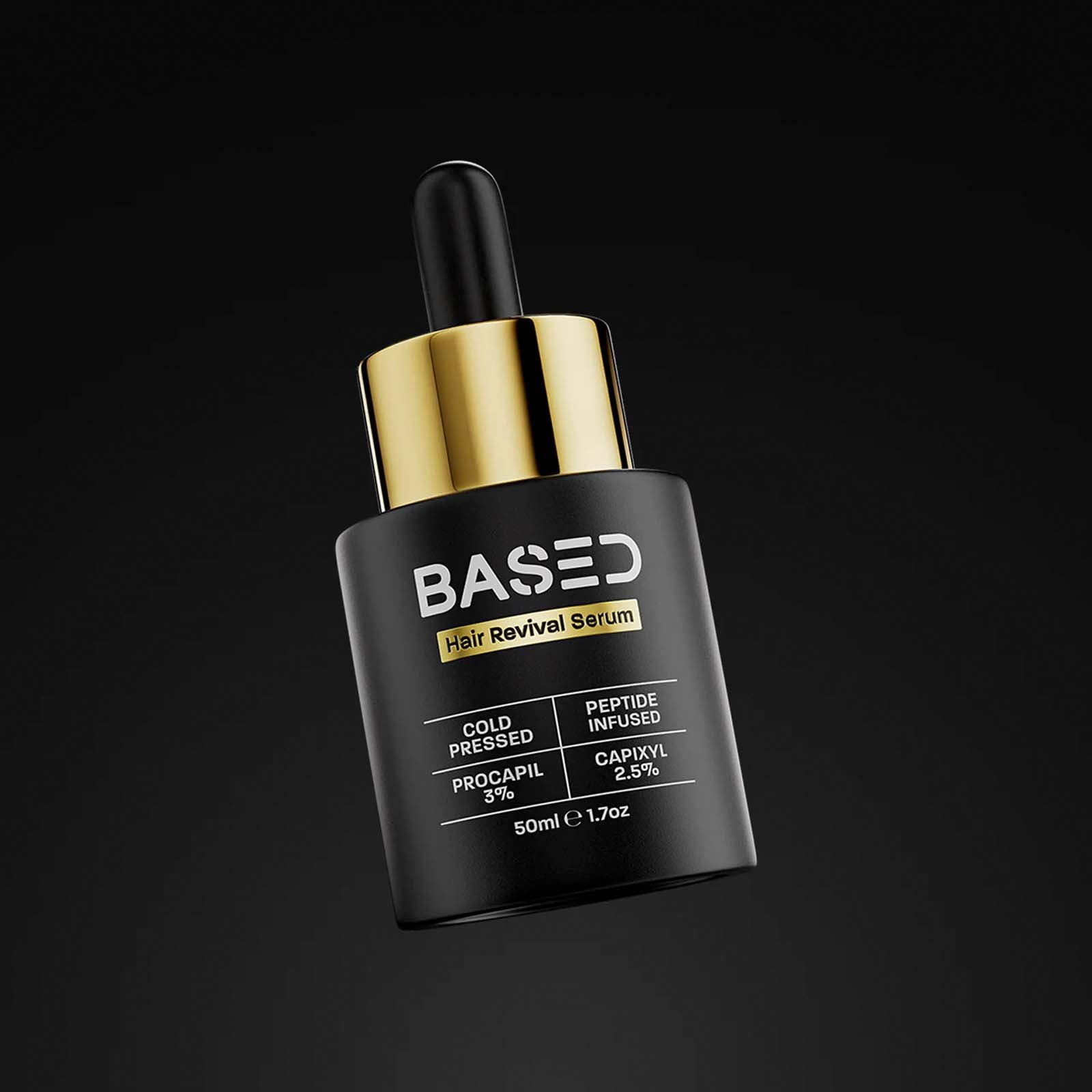 BASED Hair Revival Sérum For Men - Procapil & Capixyl Formula, Hormone ...