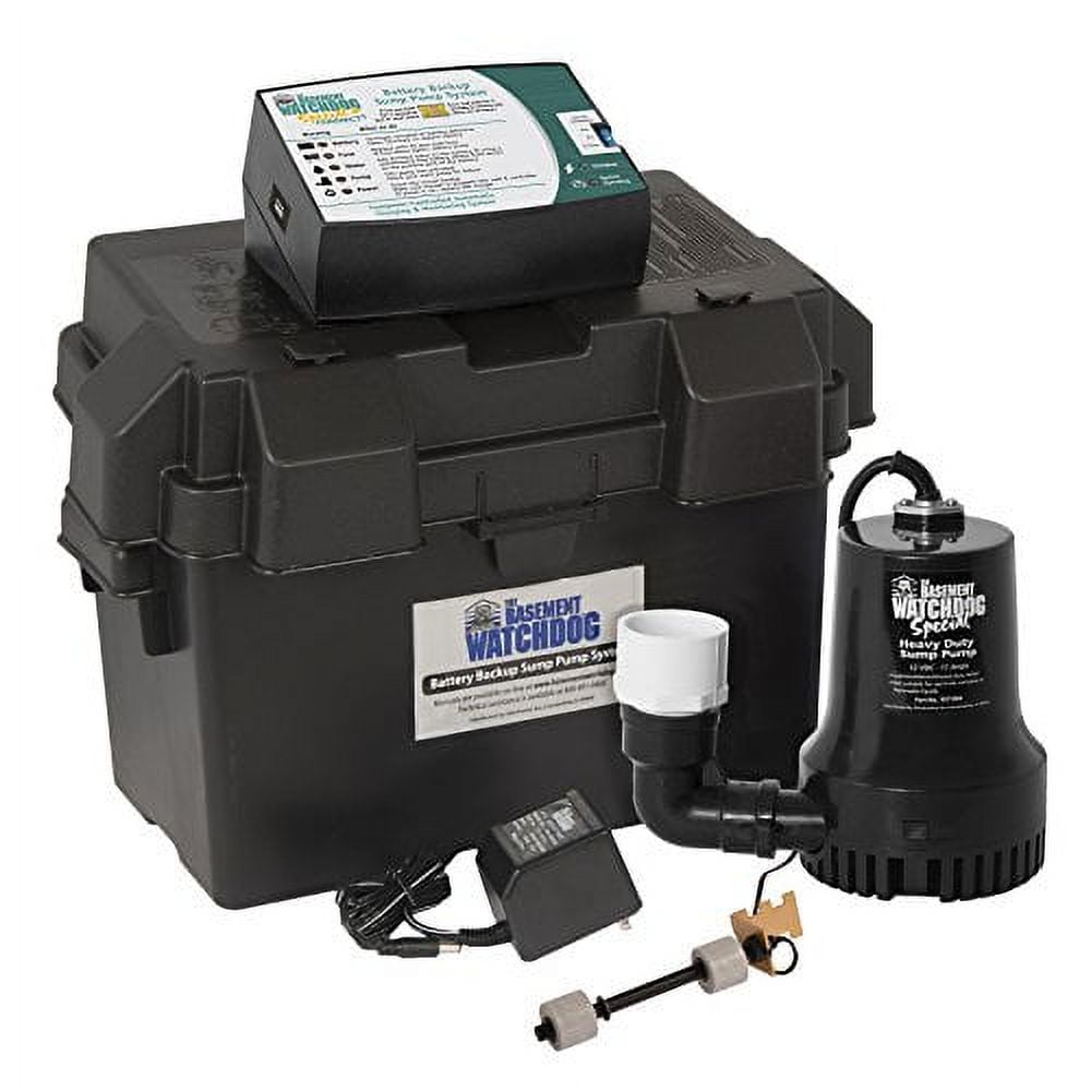 THE BASEMENT WATCHDOG Model BWSP 2,600 GPH at 0 ft. and 1,850 GPH at 10 ...