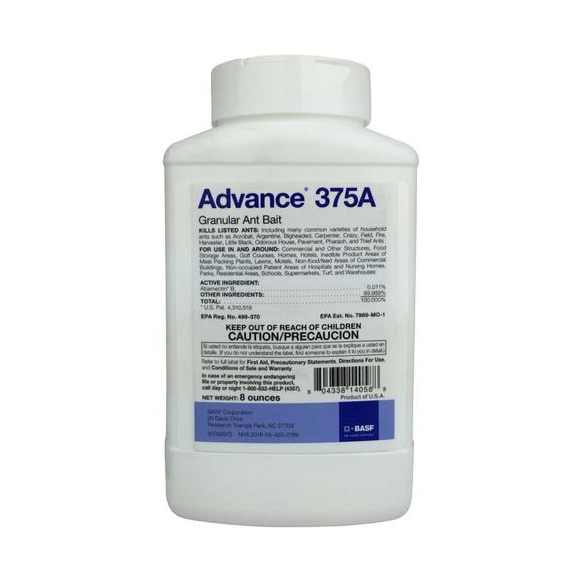BASF Advance 375A Indoor & Outdoor Granular Ant Bait 8oz - Walmart ...