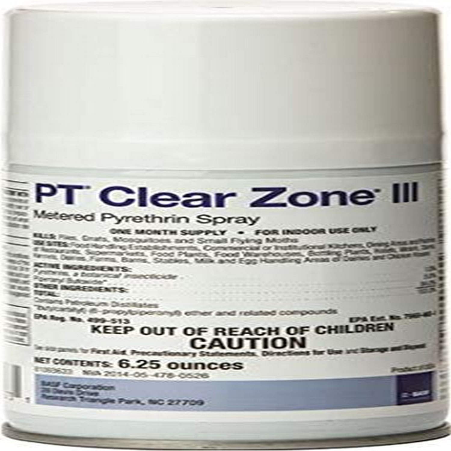 BASF PT10241 PT Clear Zone III Metered Pyrethrin Spray, Yellow ...
