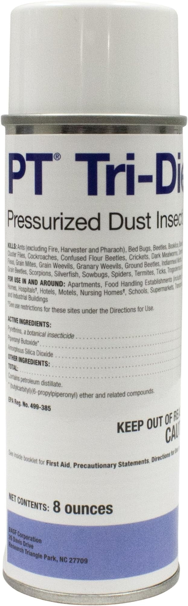 BASF TD10246 PT Tri-Die Pressurized Dust Insecticide 8_Ounce - Walmart.com