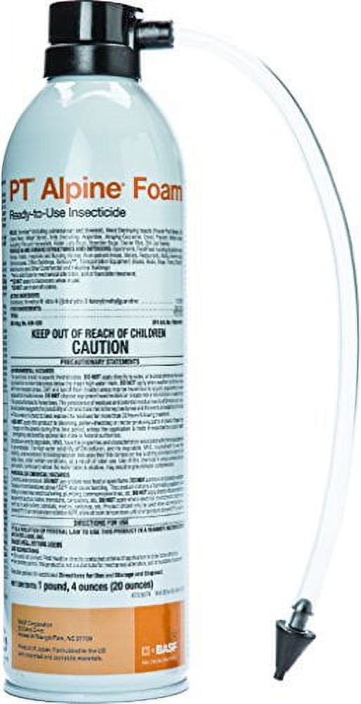 BASF TRTD0050 PT Alpine Foam Insecticide, 20oz - Walmart Business Supplies