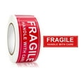 BASHI 150Pcs Roll Fragile Handle Care Dont Press Dont Drop Warning Sign ...