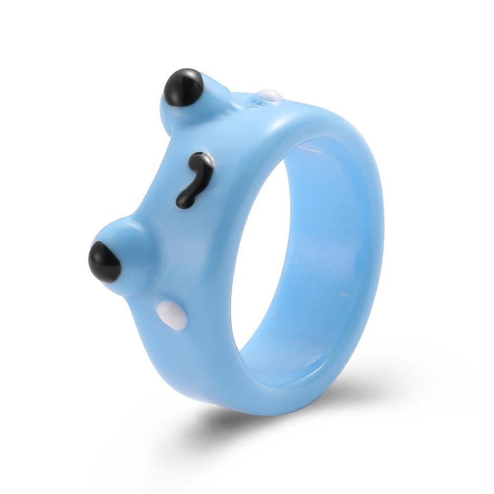 BASHI Cute Frog Couple Rings in Gift Box for Frognatics Perfect ...