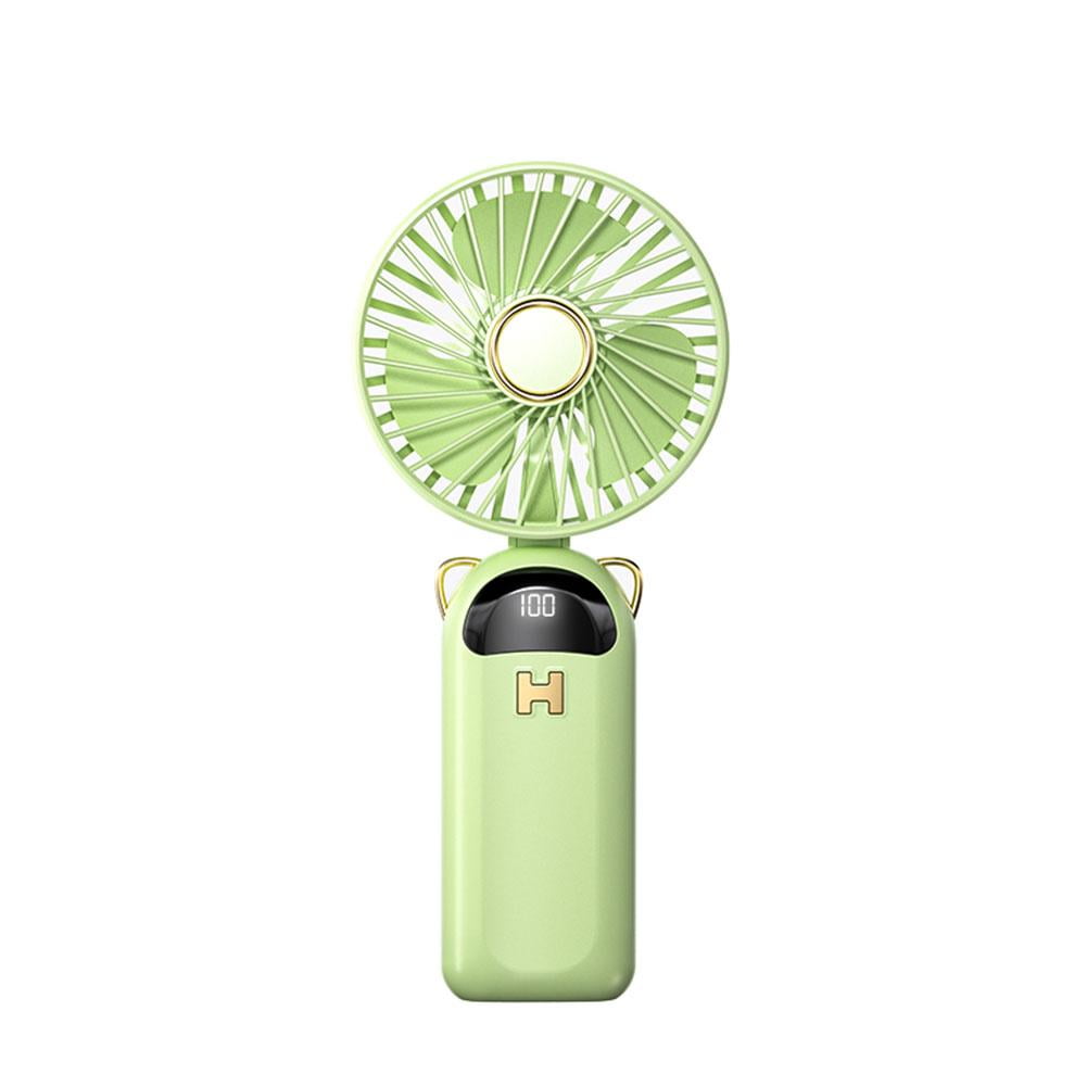 BASHI Handheld Fan Portable Small Fan Cooler Fan Digital Display ...
