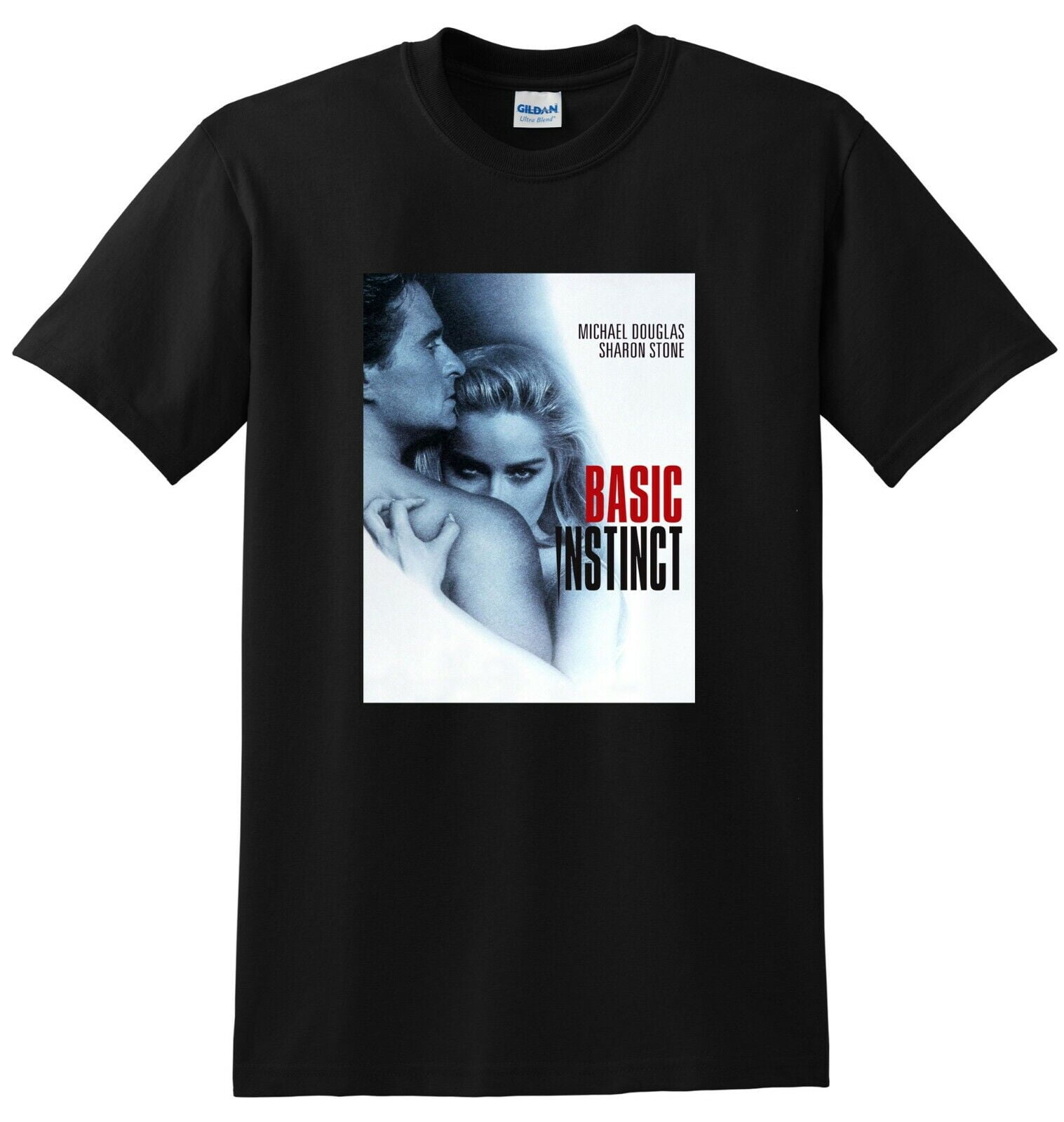 BASIC INSTINCT T SHIRT 1992 4k bluray dvd cover poster tee SMALL MEDIUM LARGE XL - Walmart.com