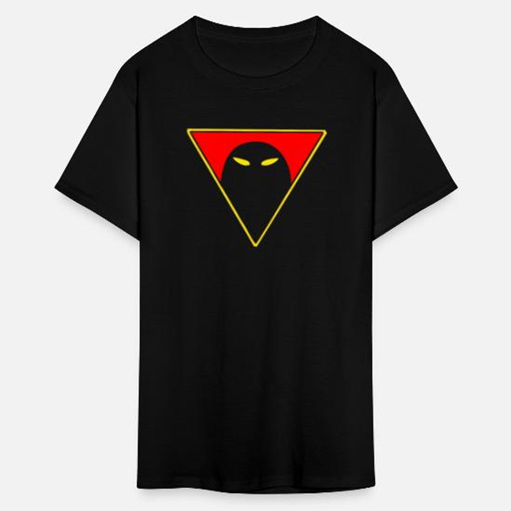 BASIC Space Ghost cartoon logo T-shirt short sleeve All sizes Black 3F518 - Walmart.com