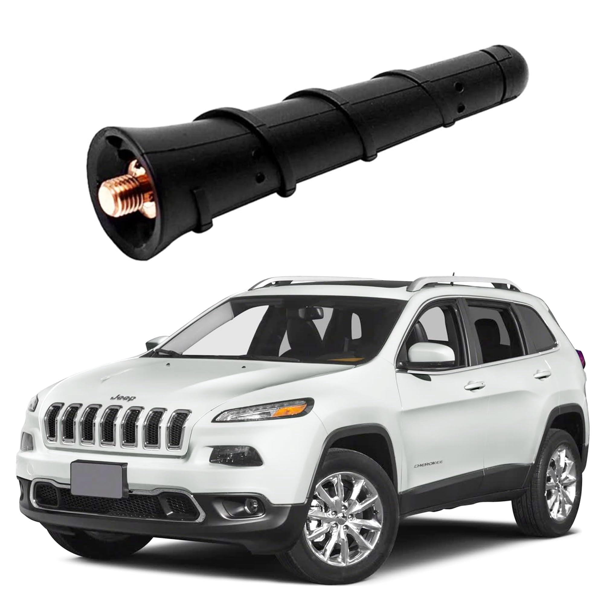 BASIKER Short Antenna for 2011-2025 Jeep Cherokee Compass Grand ...