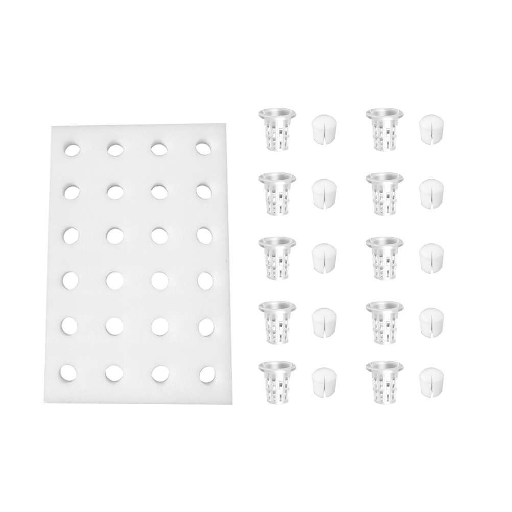BASIOUS 1 Set Hydroponic Sponge Growing Media Sponges Square Sponges ...