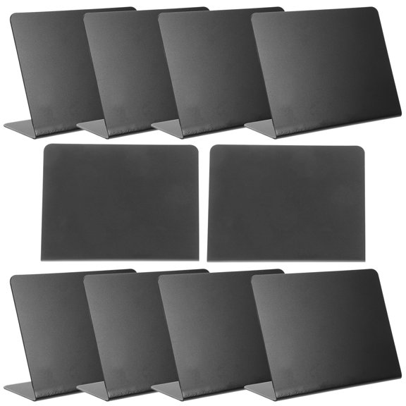 sunsanly 10Pcs Mini Chalkboard Sign with Stand Wooden Desktop ...