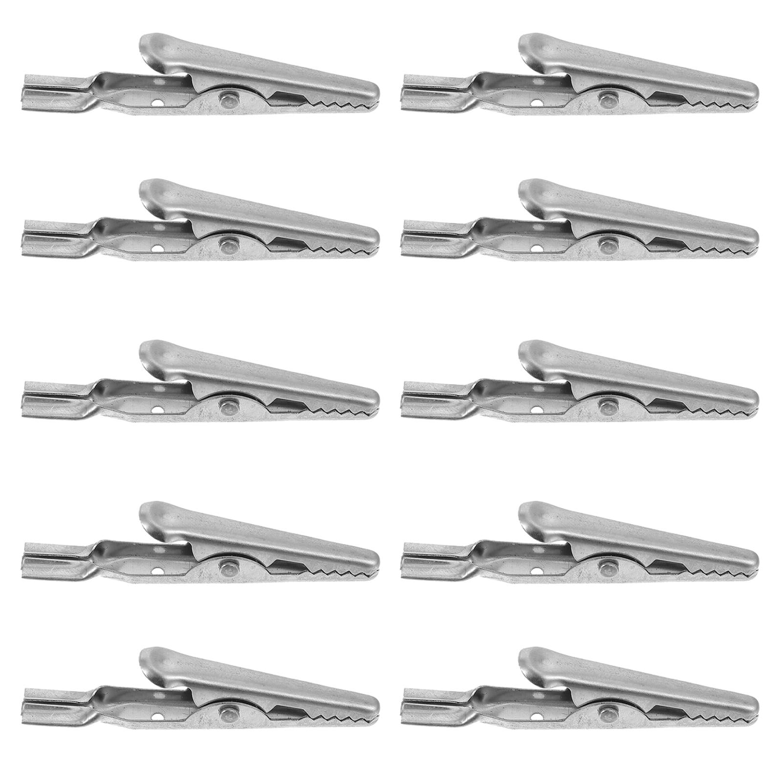 HONMEET 10Pcs Stainless Steel Testing Clamps Metal Clips Tool for ...