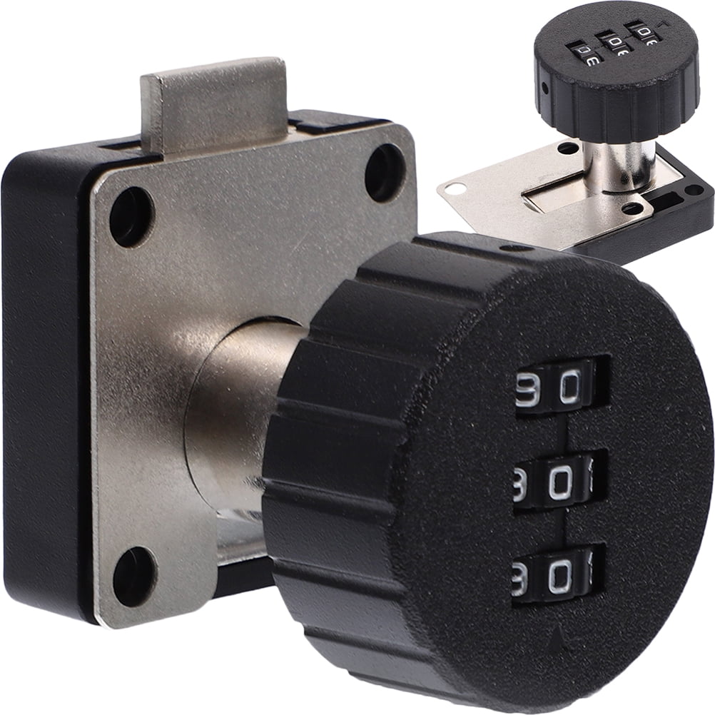 HONMEET 2-Pack Cabinet Combination Locks Metal Keyless Security Locks ...