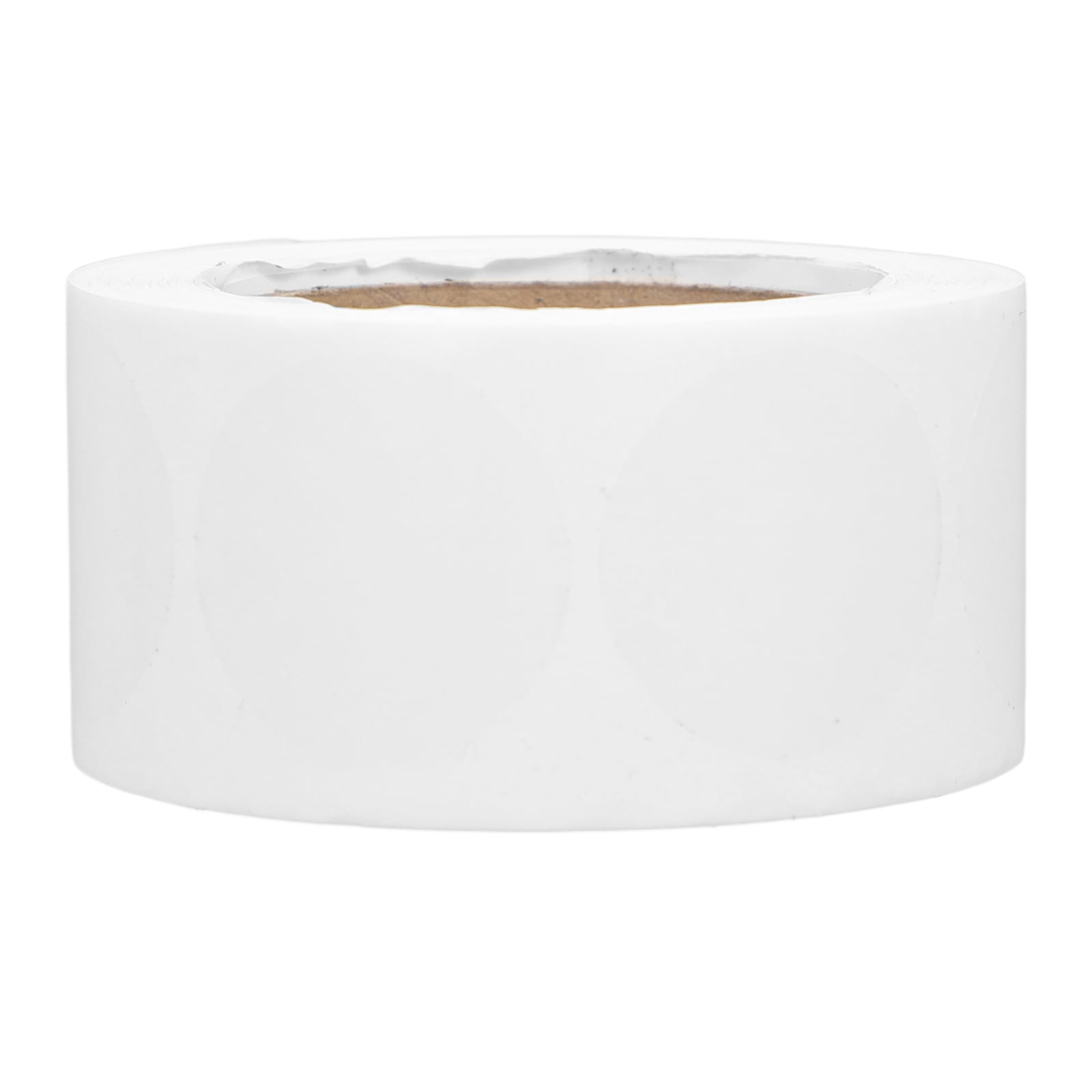 BASIOUS 500Pcs Transparent Circle Label Stickers Clear Package Seals ...