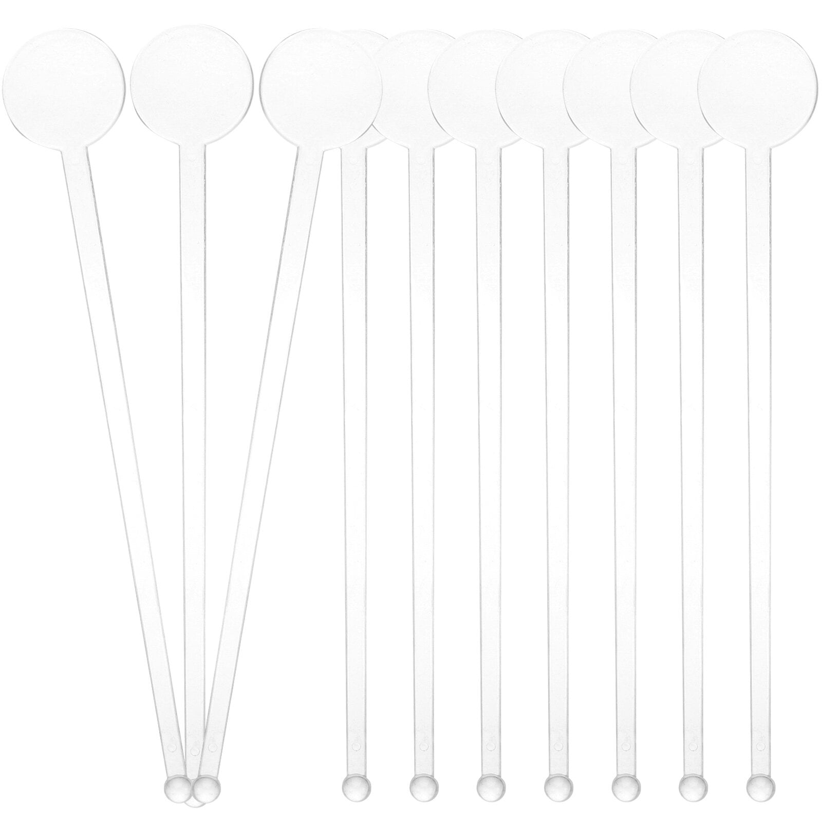 HONMEET Reusable Plastic stirrer for Bars Transparent Cocktail Mixing ...