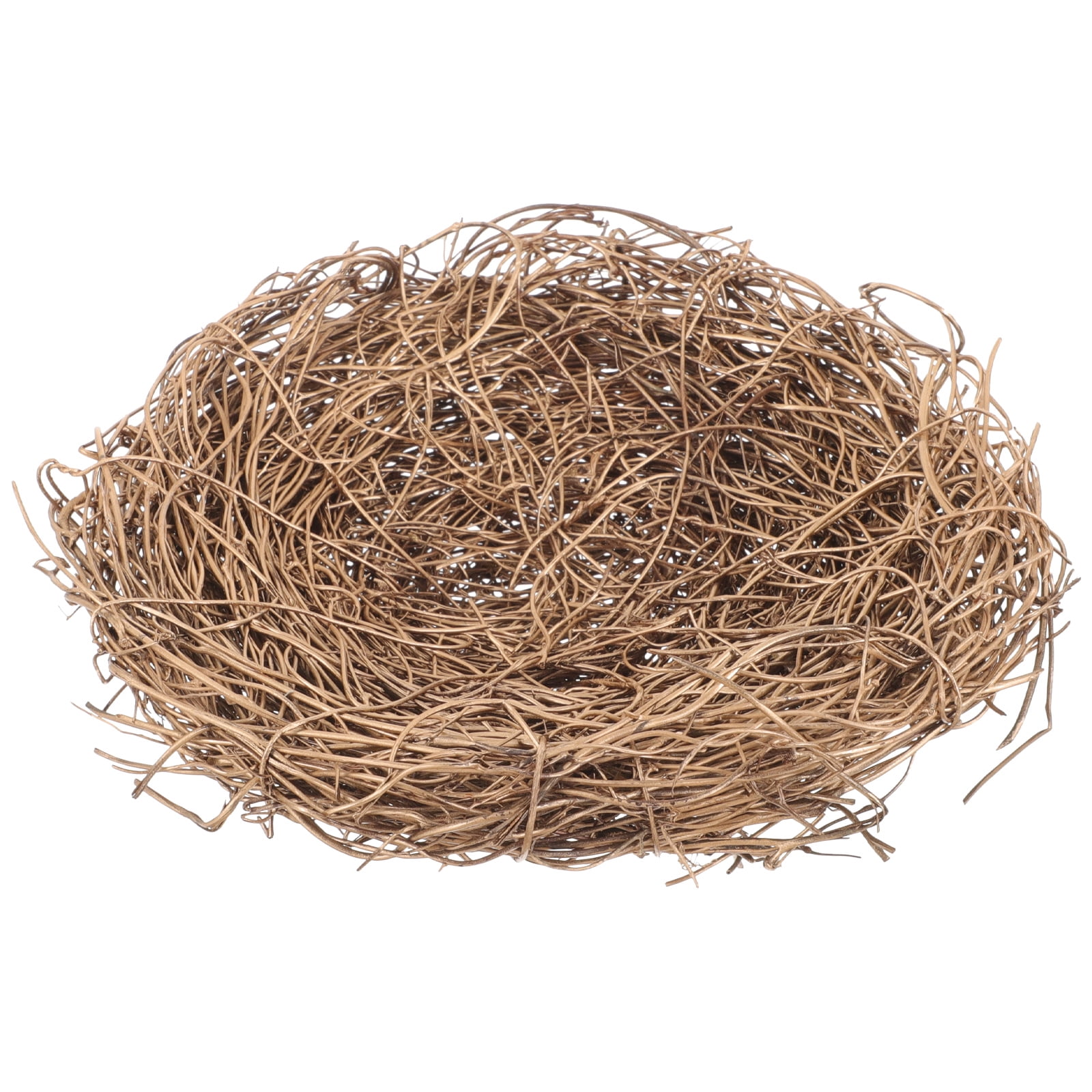 HONMEET Light Brown Rattan Bird Nest For Craft Enthusiasts 1Set 7.9X7 ...