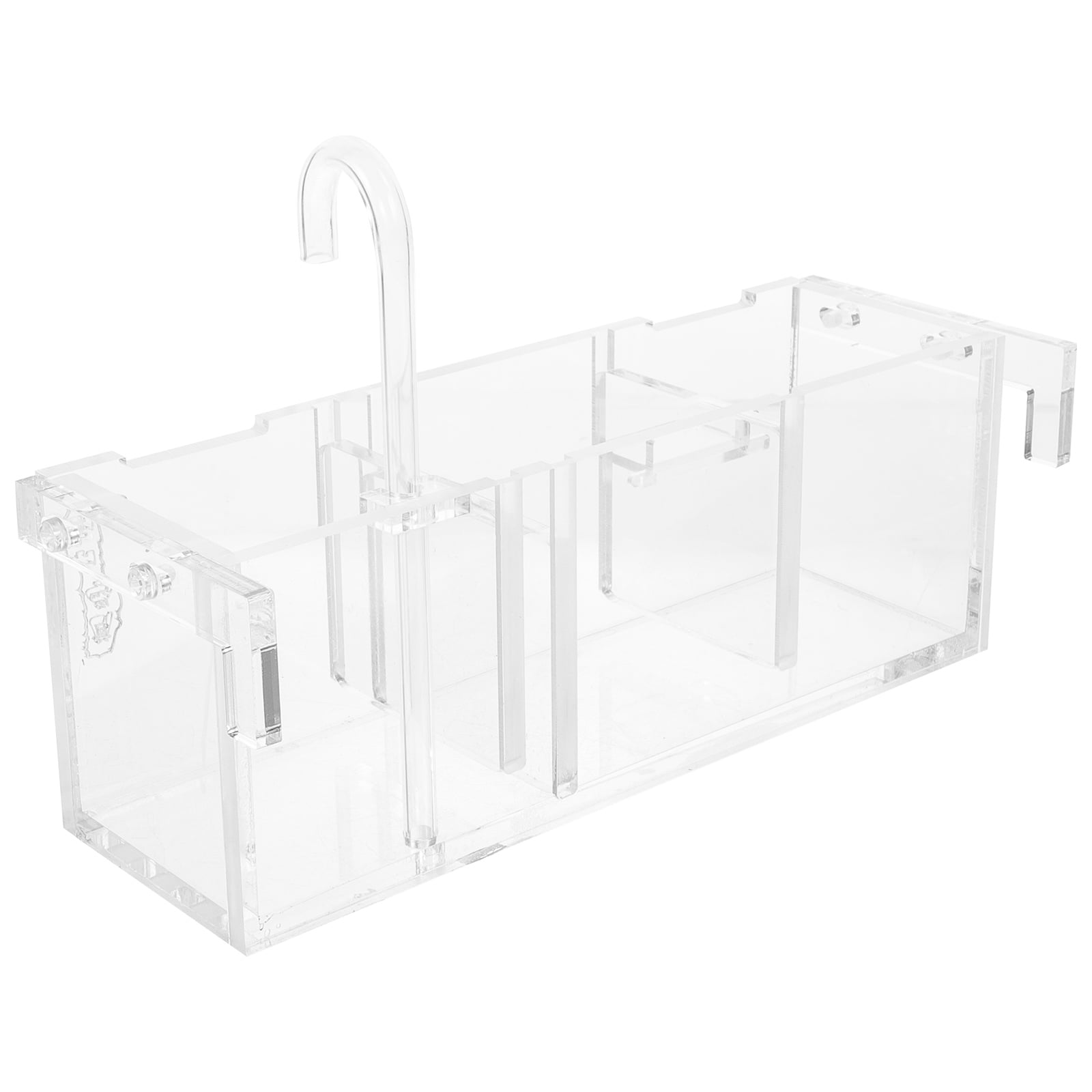 BASIOUS Fish Tank Transparent Filter Box Acrylic Aquarium Filter Box ...