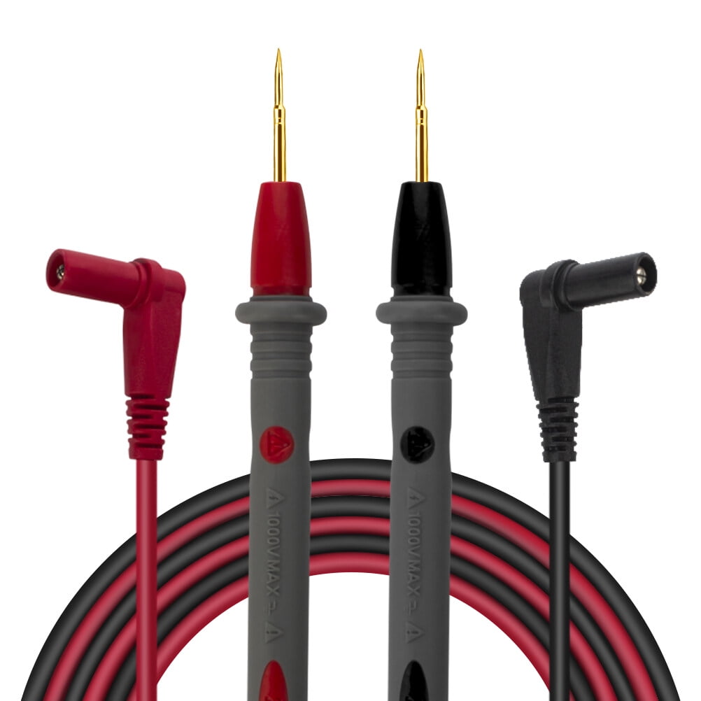 BASIOUS PT1008 1000V 20A Golden Plating Probe Test Lead Silicone Line ...