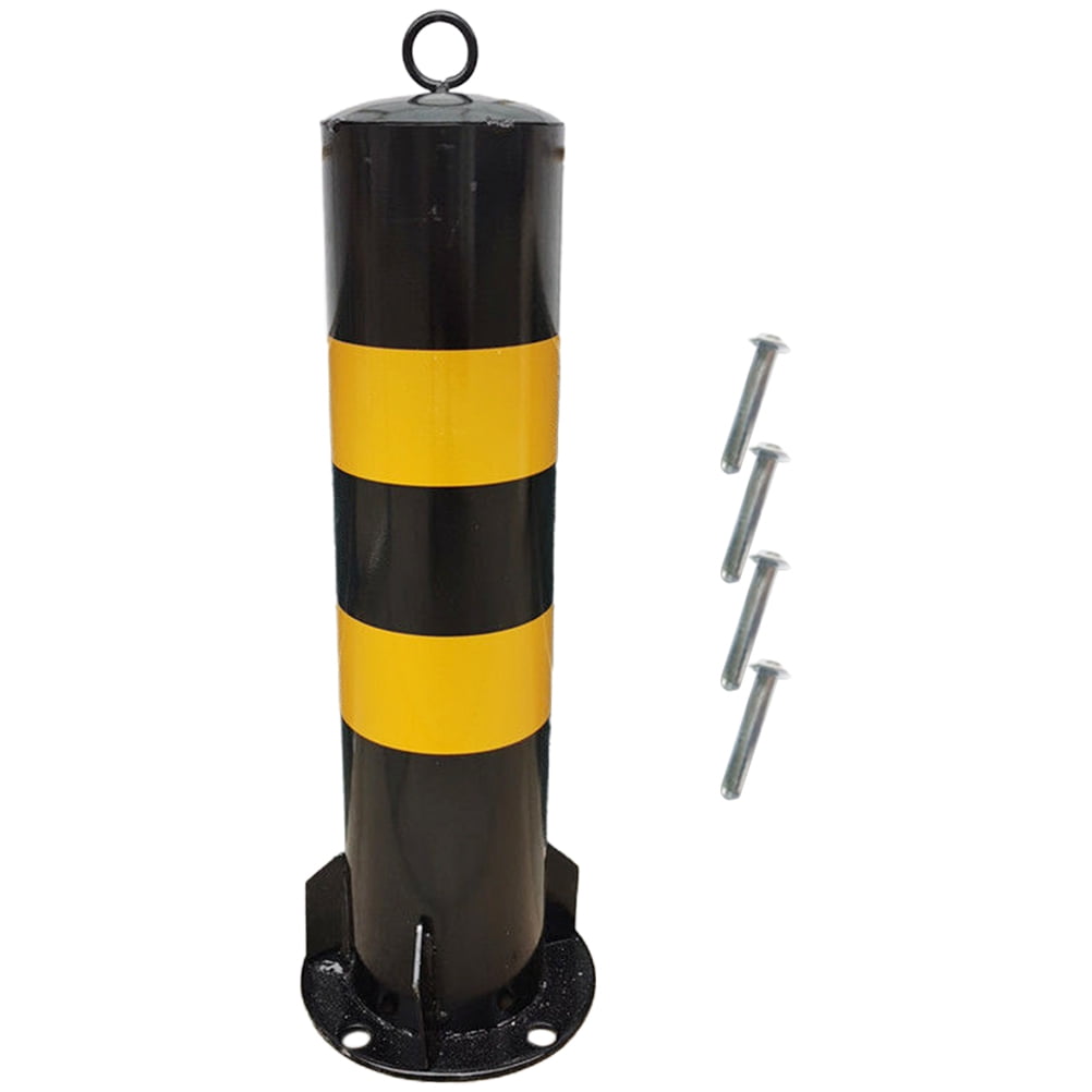HONMEET Security Driveway Bollard Post Steel Pipe Commercial Parks ...