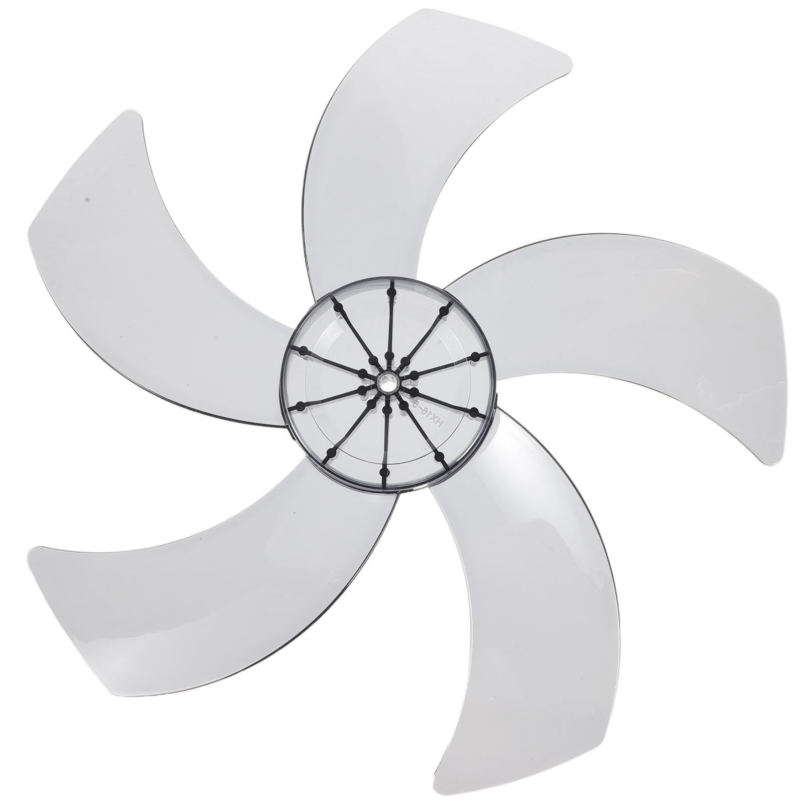 HONMEET Plastic Pedestal Fan Blades Transparent for Standing and Table ...