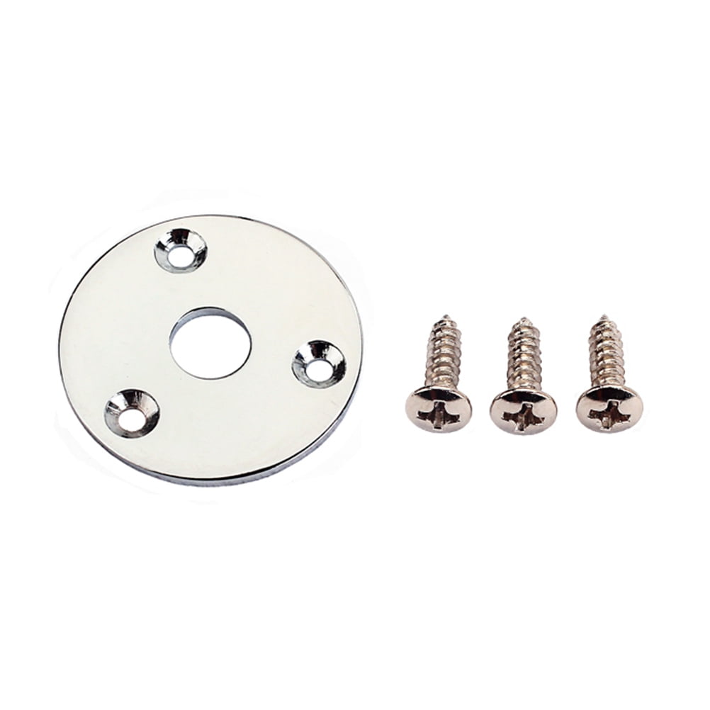 HONMEET Guitar Input Jack Plate Electric Guitar And Bass Replacement ...