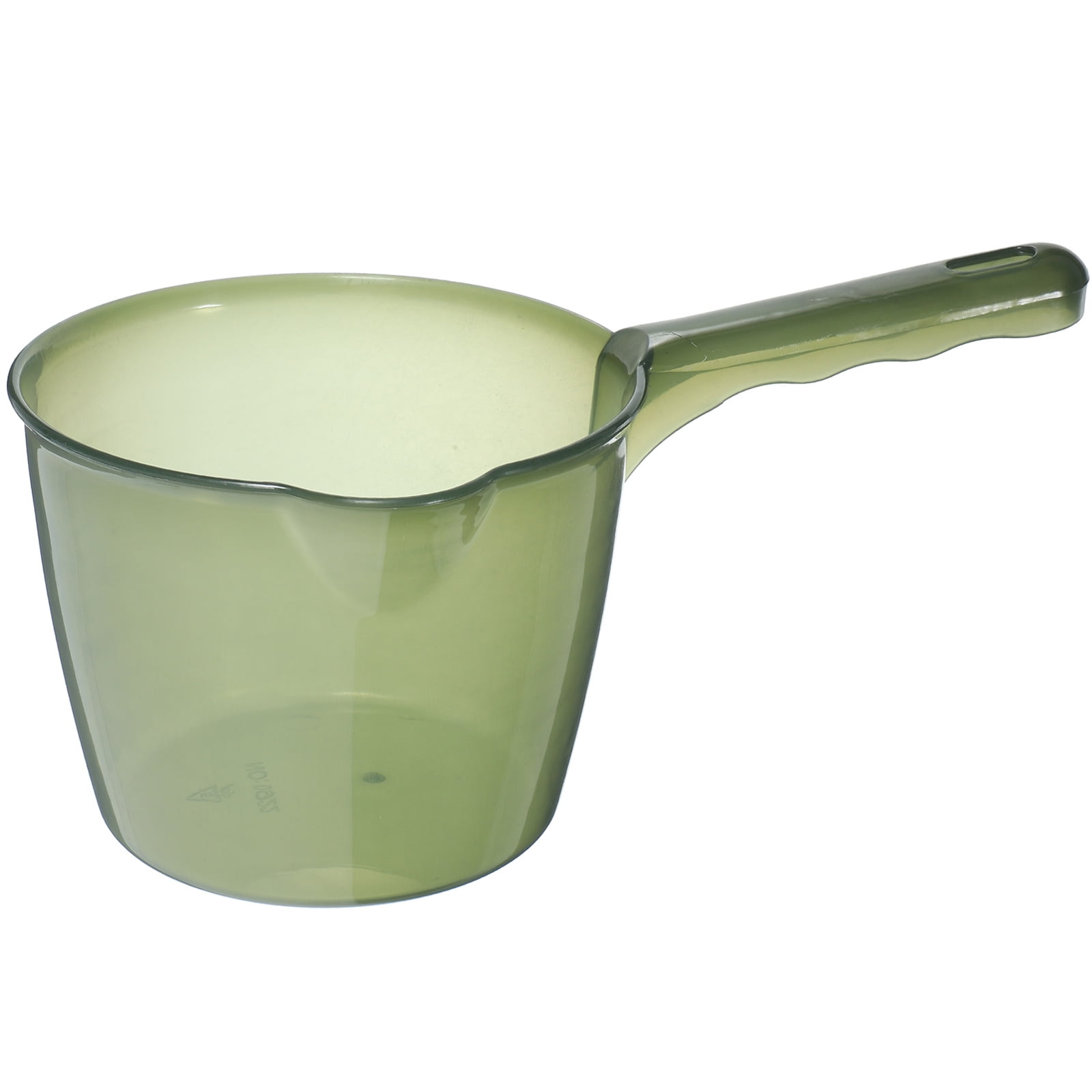 Transparent Green Water Ladle with Long Handle, Thickened PP Material ...