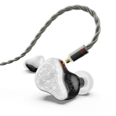 BASN MMCX Triple Driver in-Ear Monitors with Rich Bass, HiFi Stereo IEM ...