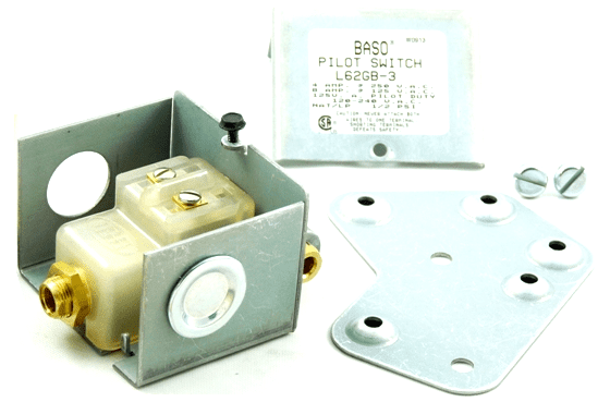 BASO Gas Products L62GB-3 - PILOT SAFETY SW 100%LOCKOUT,MR - Walmart.com