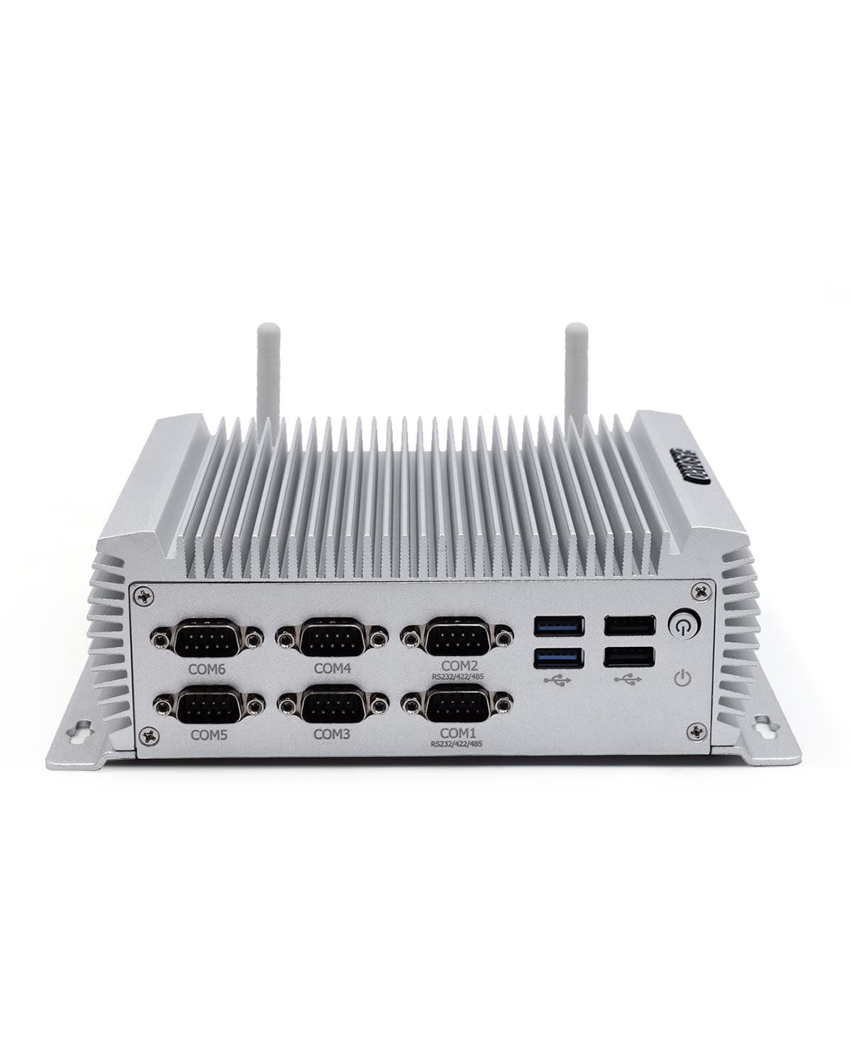 BASOARO Fanless Computer Mini Industrial PC Core i5 4200U, 8GB RAM 512GB SSD 1TB HDD, Dual LAN ...