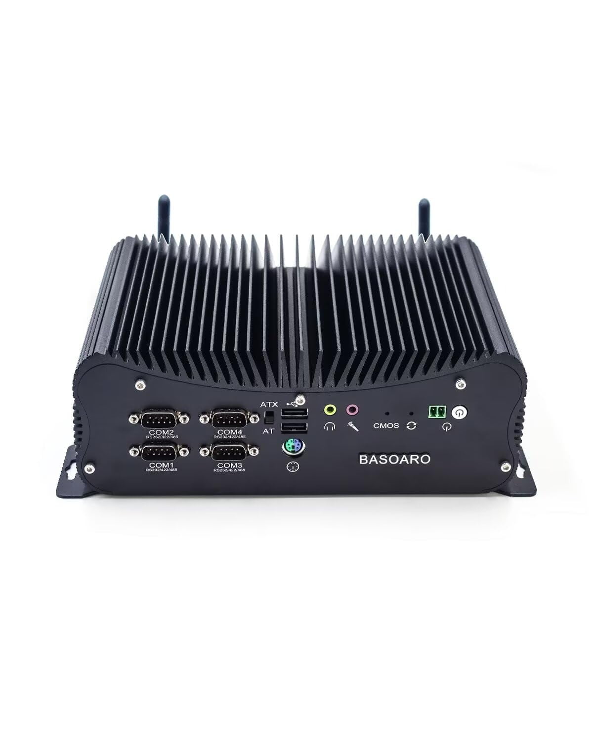 BASOARO Mini PC Industrial Win 11 Pro Fanless PC Core i5 10210U, 64GB RAM 512GB SSD 1TB HDD ...