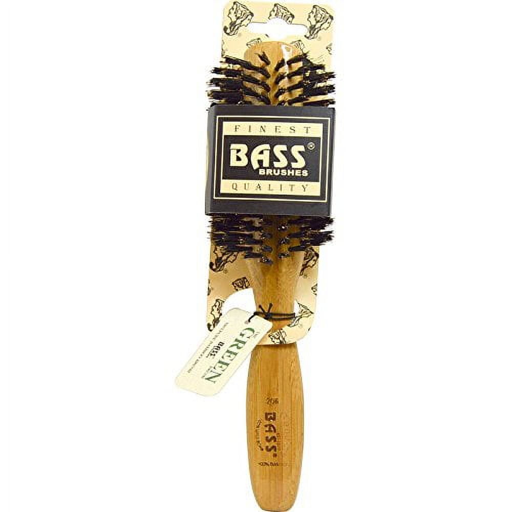 Bass Brushes Classic Half Round Style 100% Natural Boar Bristles Light ...